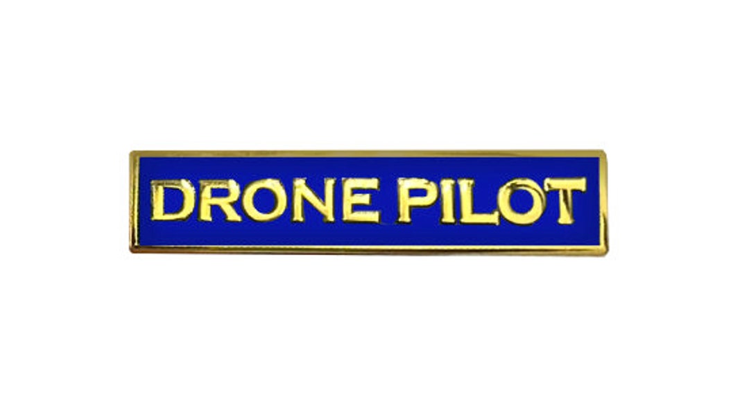 Drone Pilot Blue Commendation Bar Pin Gift for Police Government Realtor Commercial FAA - Etsy