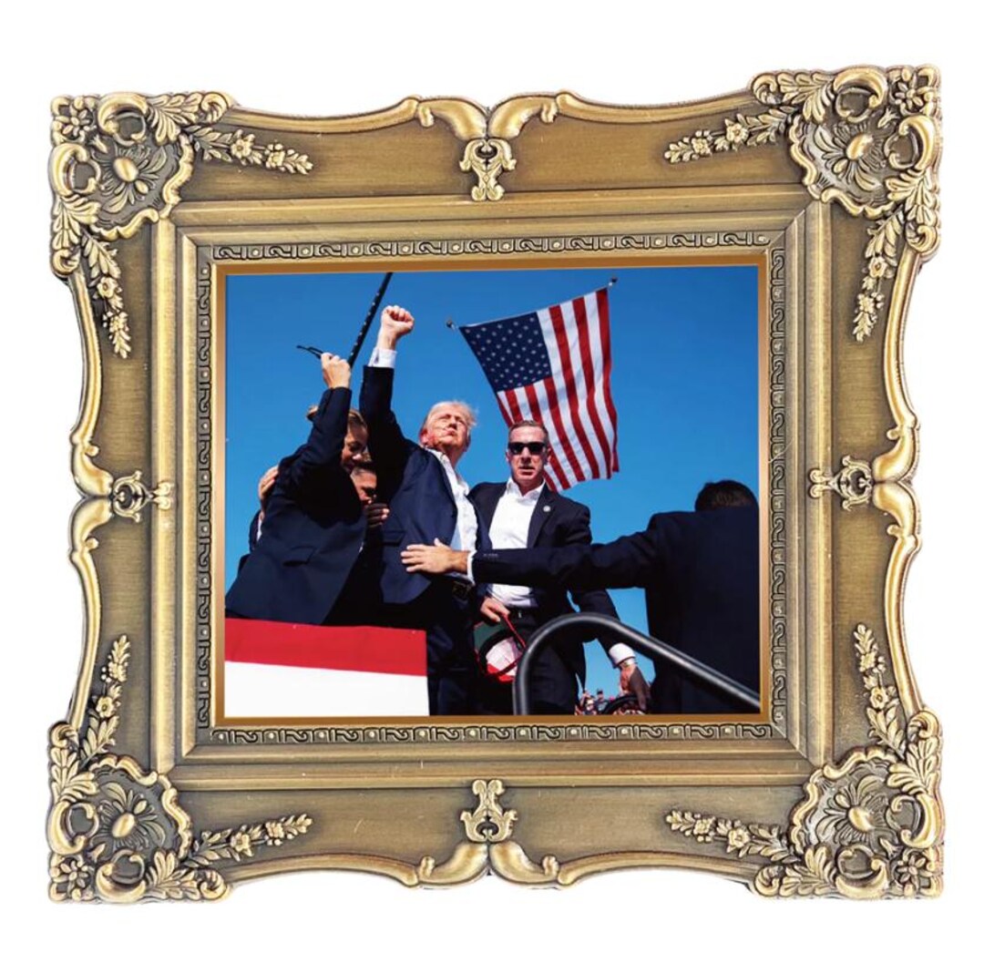 President Donald J. Trump fight Fight Fight Frame Artwork Challenge ...