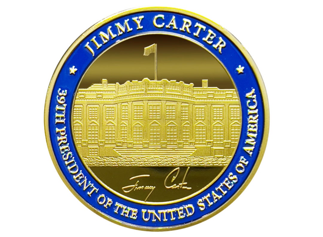 39th President Jimmy Carter Challenge Coin White House POTUS Coin ...