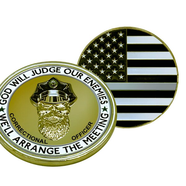 Thin Grey Line Coin - Etsy