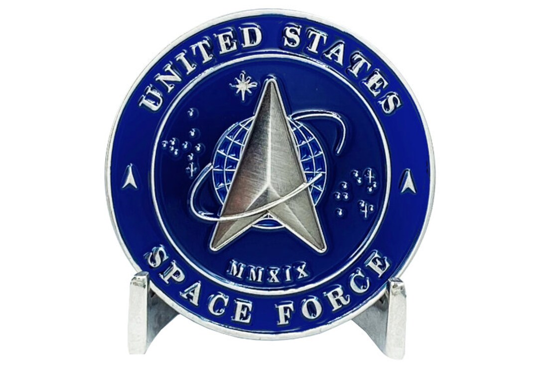 Space Force Challenge Coin United States Air Force USAF MMXIX US Space ...