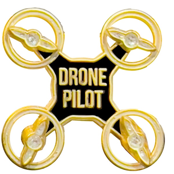 Drone Pilot Pin - Etsy