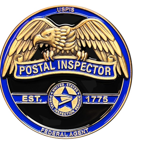Postal Challenge Coin - Etsy