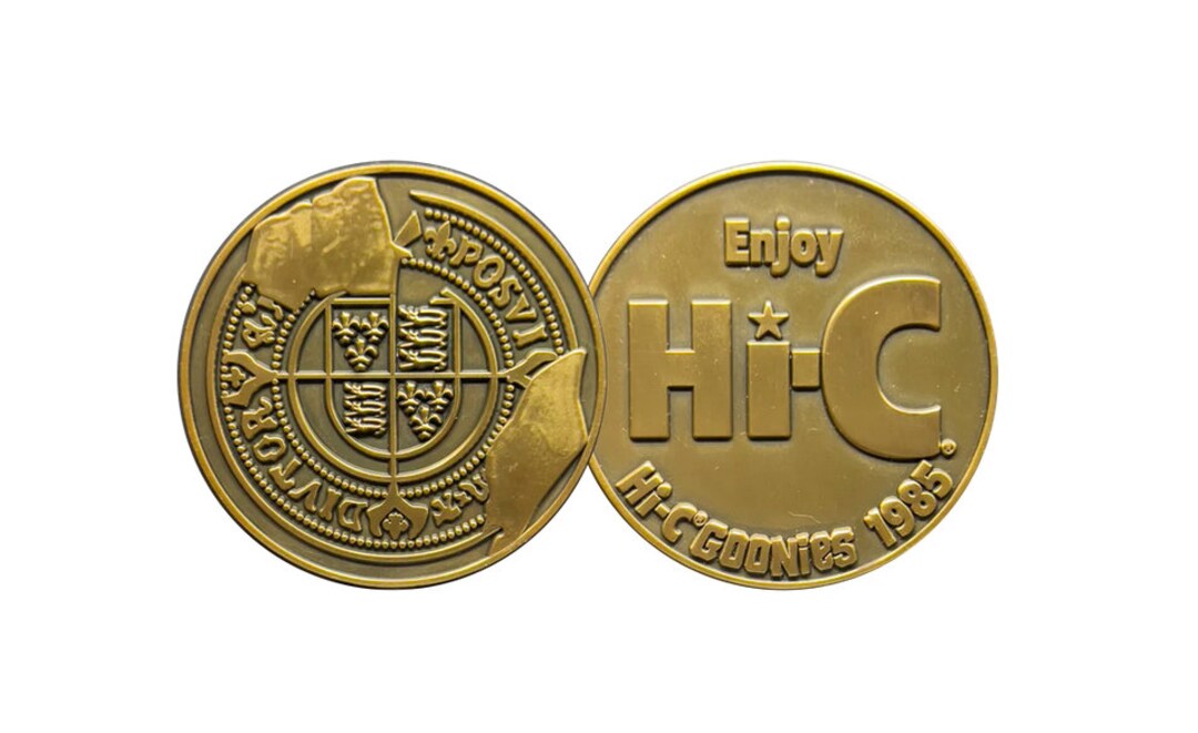 Goonies Doubloon Hi-c Challenge Coin One Eyed Willie Pirate Treasure ...