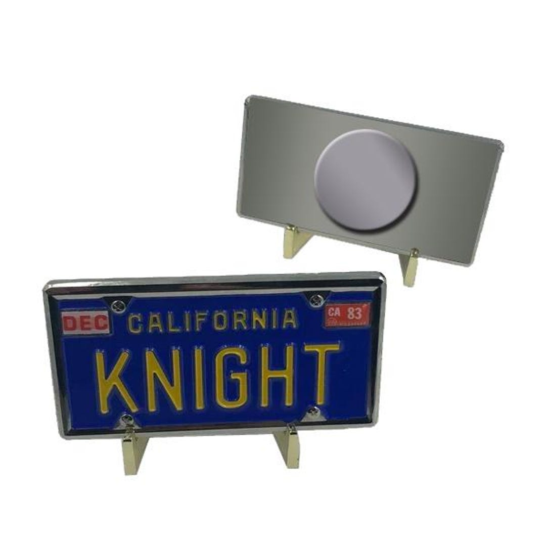 Magnet Knight Rider KITT License Plate - Etsy