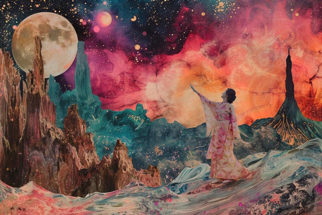 Cosmic Dream XIII - Fine Art Print (psychedelic, Trippy, Hallucinatory ...