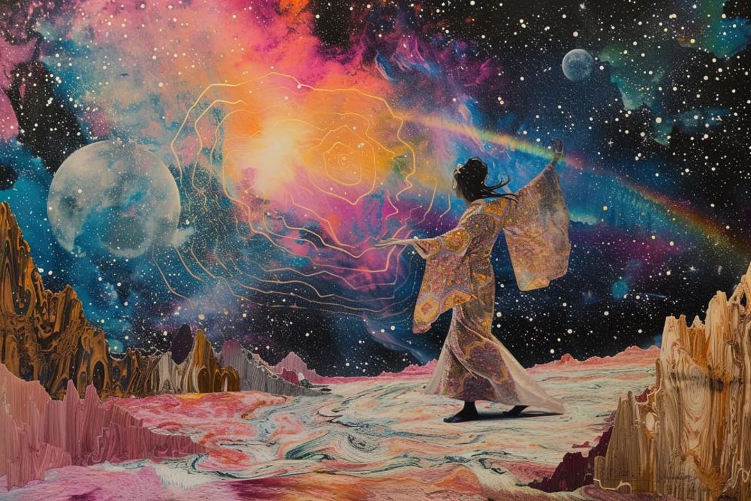 Cosmic Dream XII - Fine Art Print (psychedelic, Trippy, Hallucinatory ...