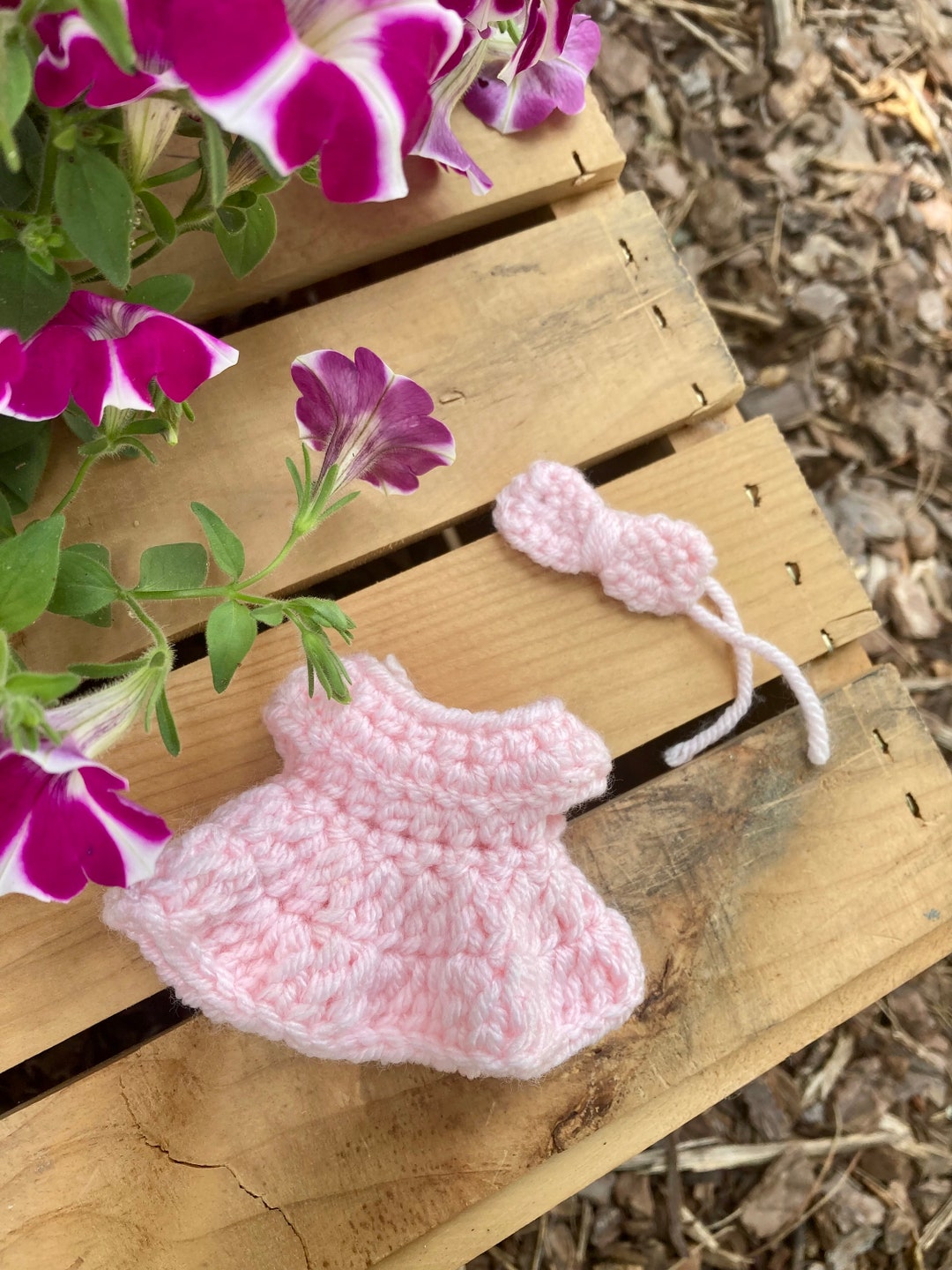 Miniature Crochet Dress - Etsy