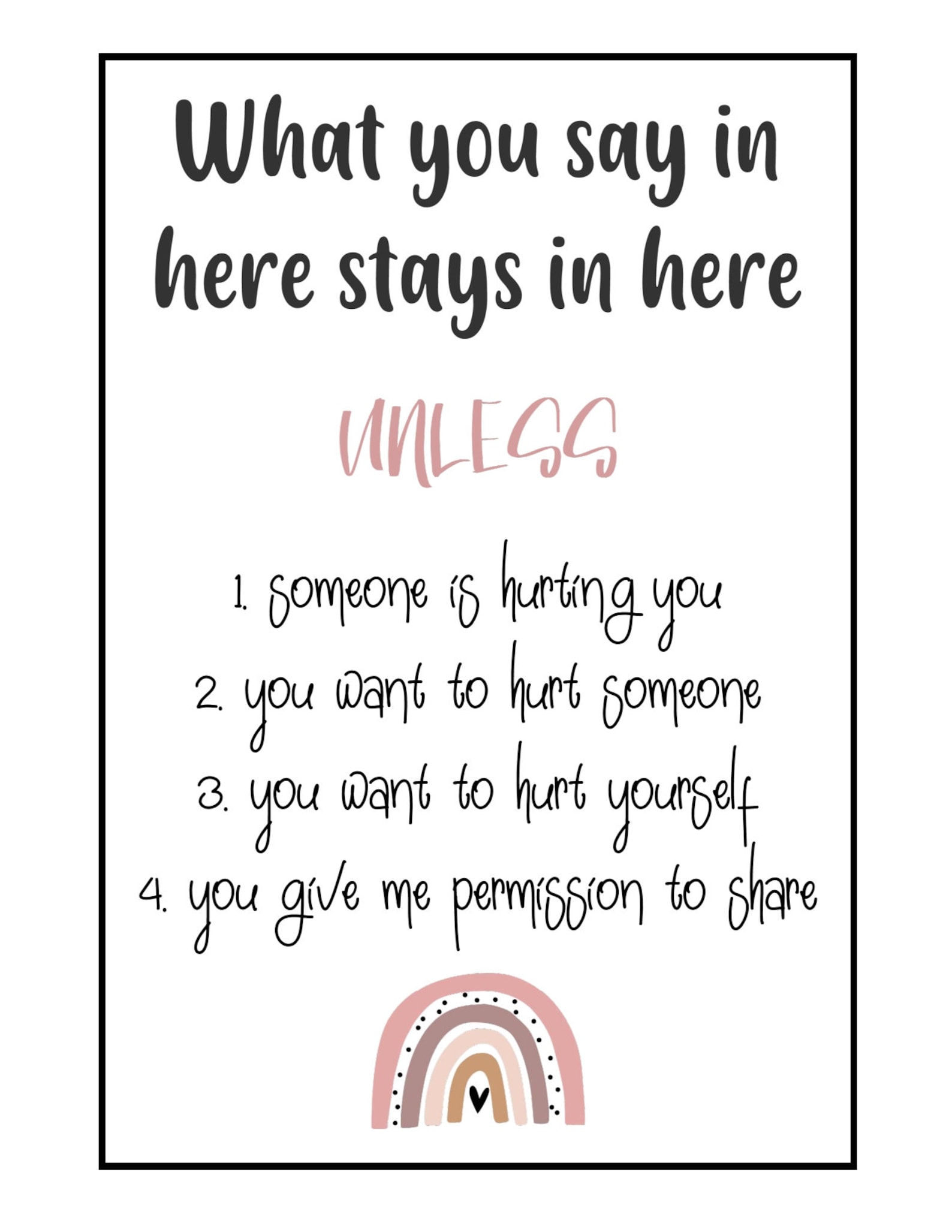 School Counselor Office Posters Instant Download - Etsy