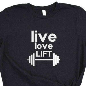 Live Love Lift SVG Svg Files for Cricut Weightlifting Svg - Etsy