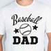 Baseball Dad Svg, SVG Files for Cricut, Baseball Dad Cut File, Baseball ...