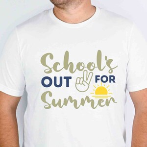 Schools's Out for Summer Svg, Last Day of School Svg, Hello Summer Svg ...
