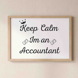 Accountant Svg File, SVG Files for Cricut, Keep Calm SVG, Accountant ...