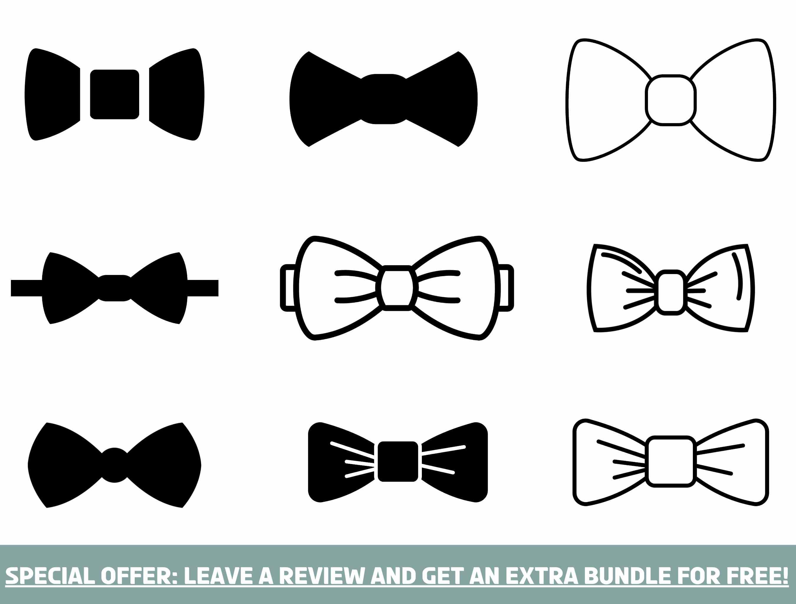 Bow Tie Svg Svg Files for Cricut Bow Svg Bow Tie Clipart - Etsy