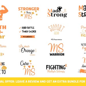 MS Awareness Svg, Svg Files for Cricut, Multiple Sclerosis Svg, MS Cut ...