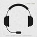 Headset Silhouette SVG, Svg Files for Cricut, Headset Cut File, Music ...