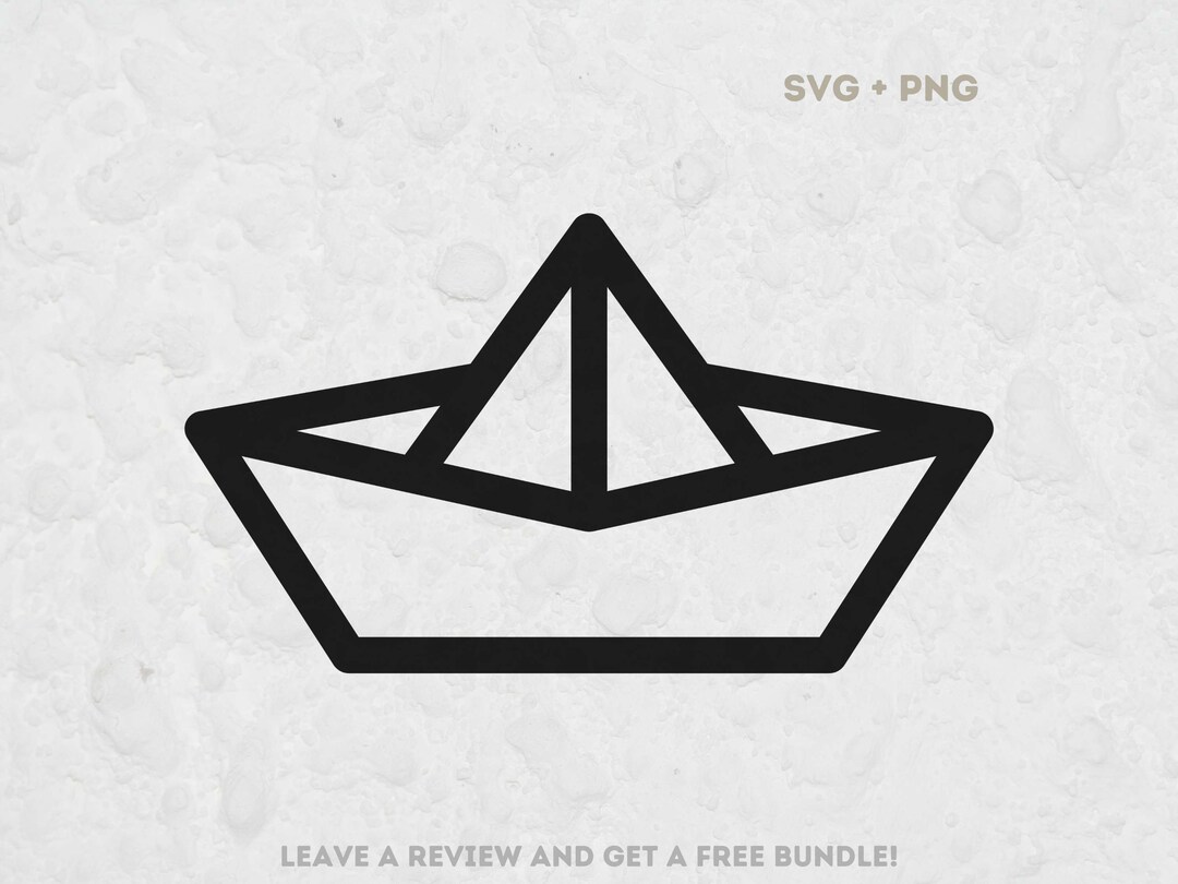 Papierboot SVG, SVG-Dateien für Cricut, Papierboot Clipart, Boot Design ...