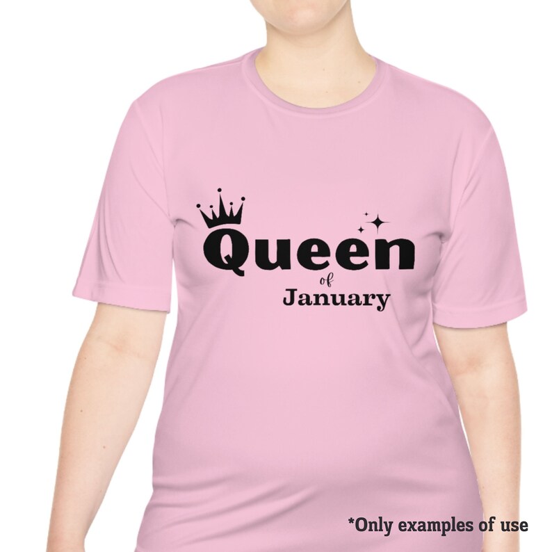 January Queen SVG and King Svg SVG Files for Cricut Birthday - Etsy