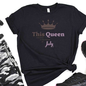 Queen of July SVG Birthday Queen SVG It's My Birthday - Etsy