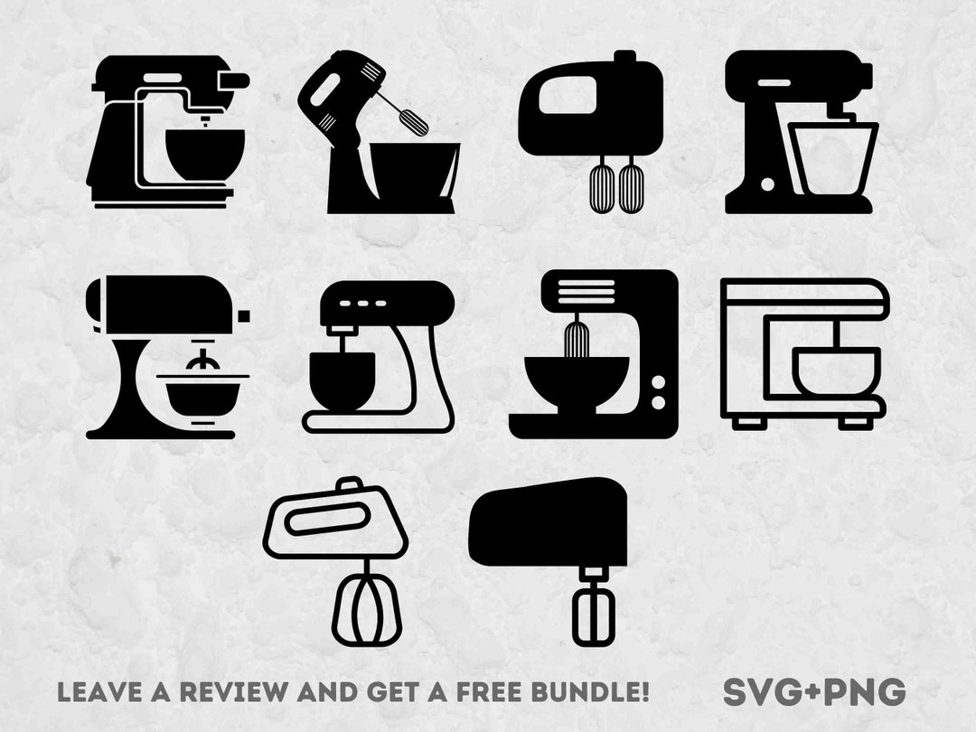 Kitchen Mixer SVG, SVG Files for Cricut, Kitchen Clipart Image, Kitchen ...