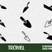 Trowel SVG Bundle, Svg Files for Cricut, Trowel PNG, Gardener Svg ...