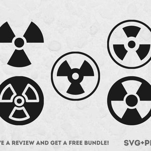 Radioactive SVG Bundle, Svg Files for Cricut, Radioactive Clipart ...