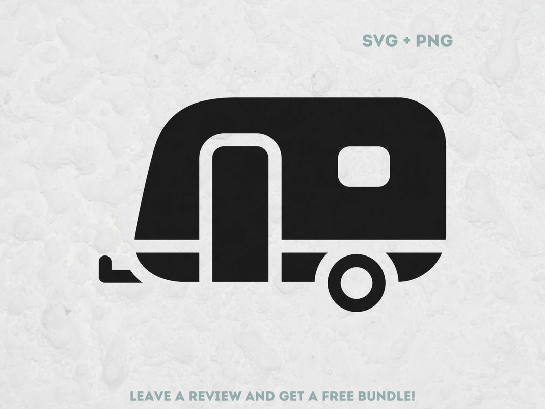 Caravan Svg, Cut Files, Caravan Clipart, Caravan PNG, Travel SVG ...