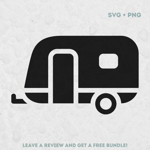 Caravan Svg, Cut Files, Caravan Clipart, Caravan PNG, Travel SVG ...