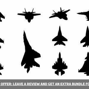 Fighter Jet Svg, SVG Files for Cricut, Silhouette Svg, Military SVG ...