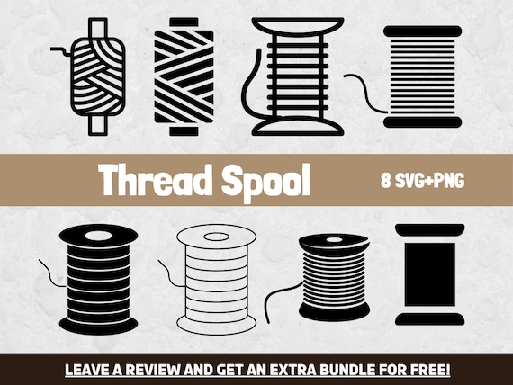 Vector De Carrete De Hilo