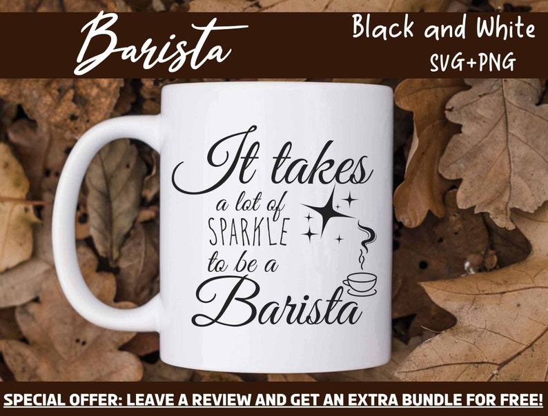 Barista Svg SVG Files for Cricut Coffee Svg Coffee Lover - Etsy