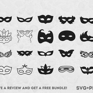 Carnival Mask Svg, SVG Files for Cricut, Carnival Cut File, Carnival ...