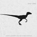Velociraptor SVG File, SVG Files for Cricut, Dinosaur Svg, Dinosaur ...