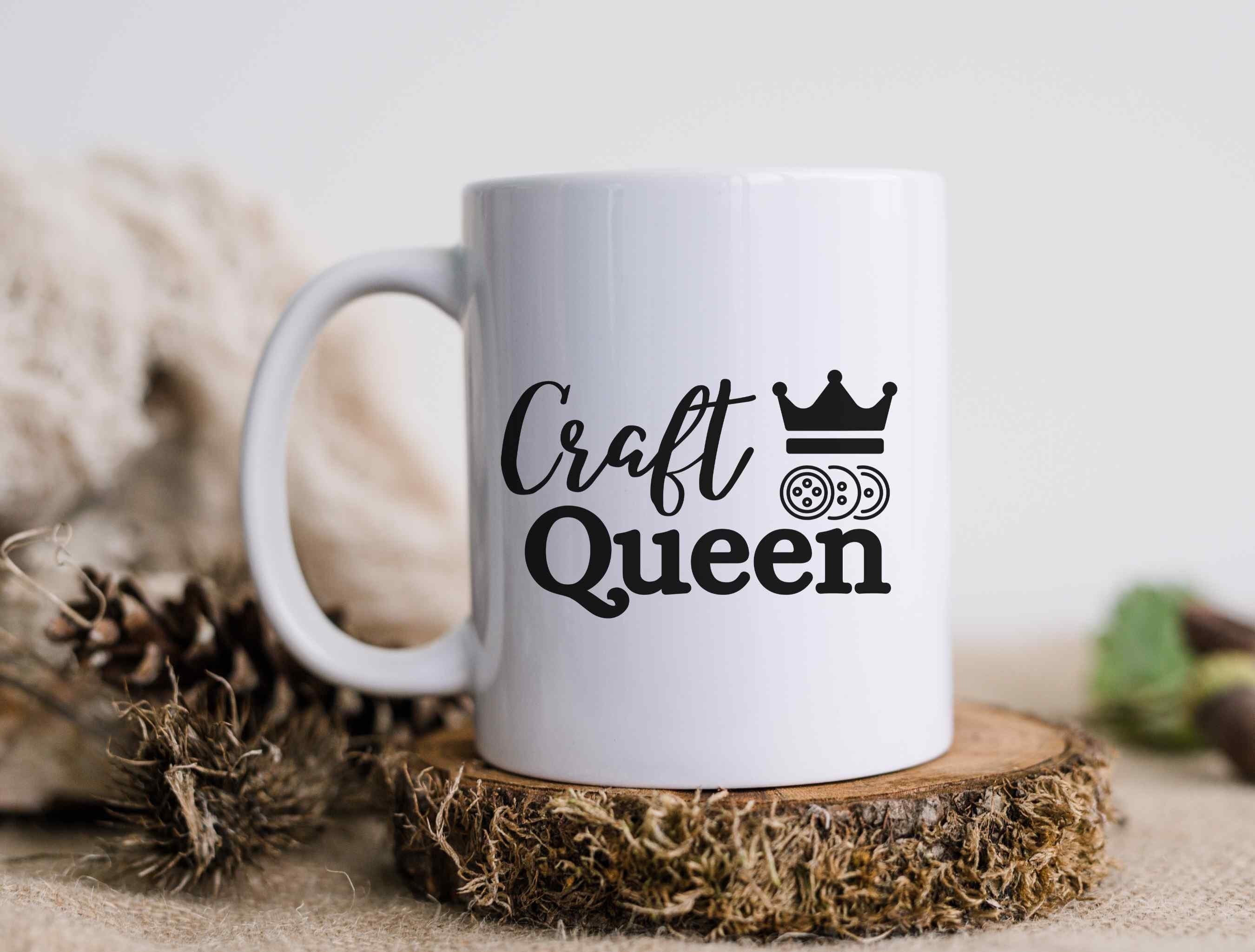 Craft Queen SVG SVG Files for Cricut Craft Room Svg Craft - Etsy