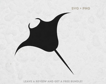 Ray Fish Svg, SVG Files for Cricut, Stingray SVG Bundle, Fish Svg, Sea ...