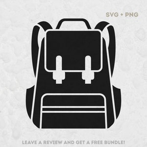 Backpack SVG, SVG Files for Cricut, School Sack Svg, Backpack Clipart ...