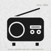 Radio SVG Svg Files for Cricut Retro Radio PNG Retro Radio - Etsy