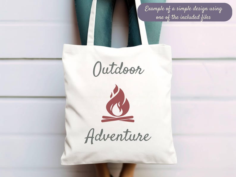 Bonfire SVG, Campfire SVG, Fire Flame Cut File, Camping Bonfire Clipart ...