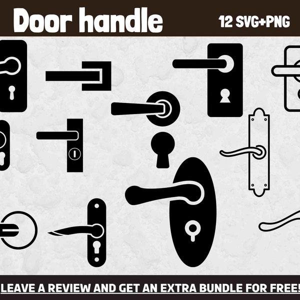 Door Handle Clipart - Etsy
