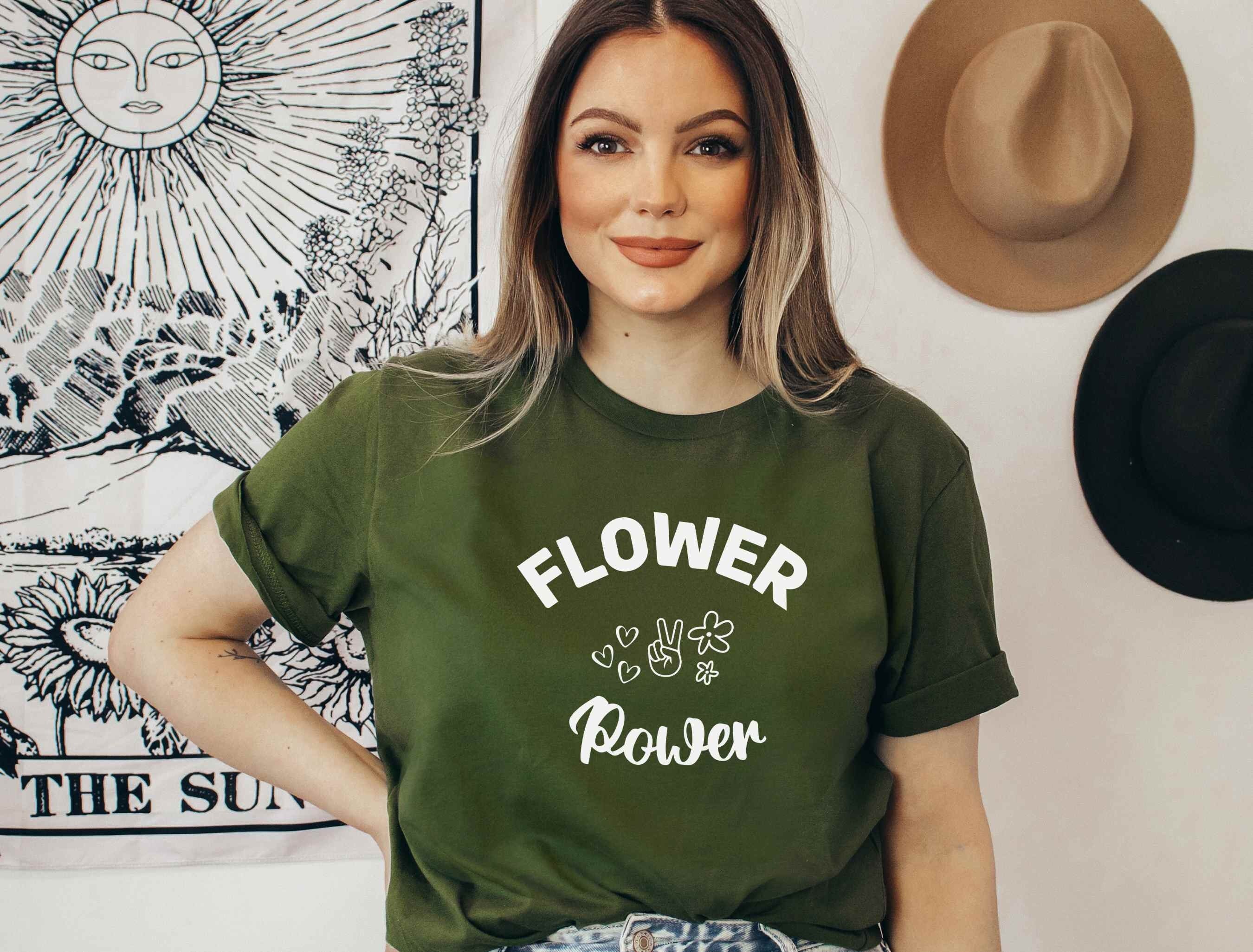 Flower Power Svg SVG Files for Cricut Retro Svg Summer Svg - Etsy