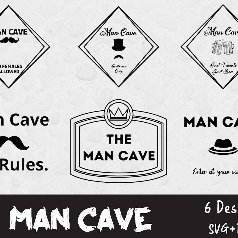 Man Cave Signs - Etsy