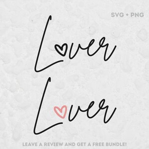 Lover Svg, SVG Files for Cricut, Lover Cut File, Love Svg, Love PNG ...