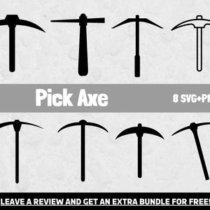 Pick Axe SVG, Svg Files for Cricut, Miner SVG, Pick Axe PNG, Pick Axe ...