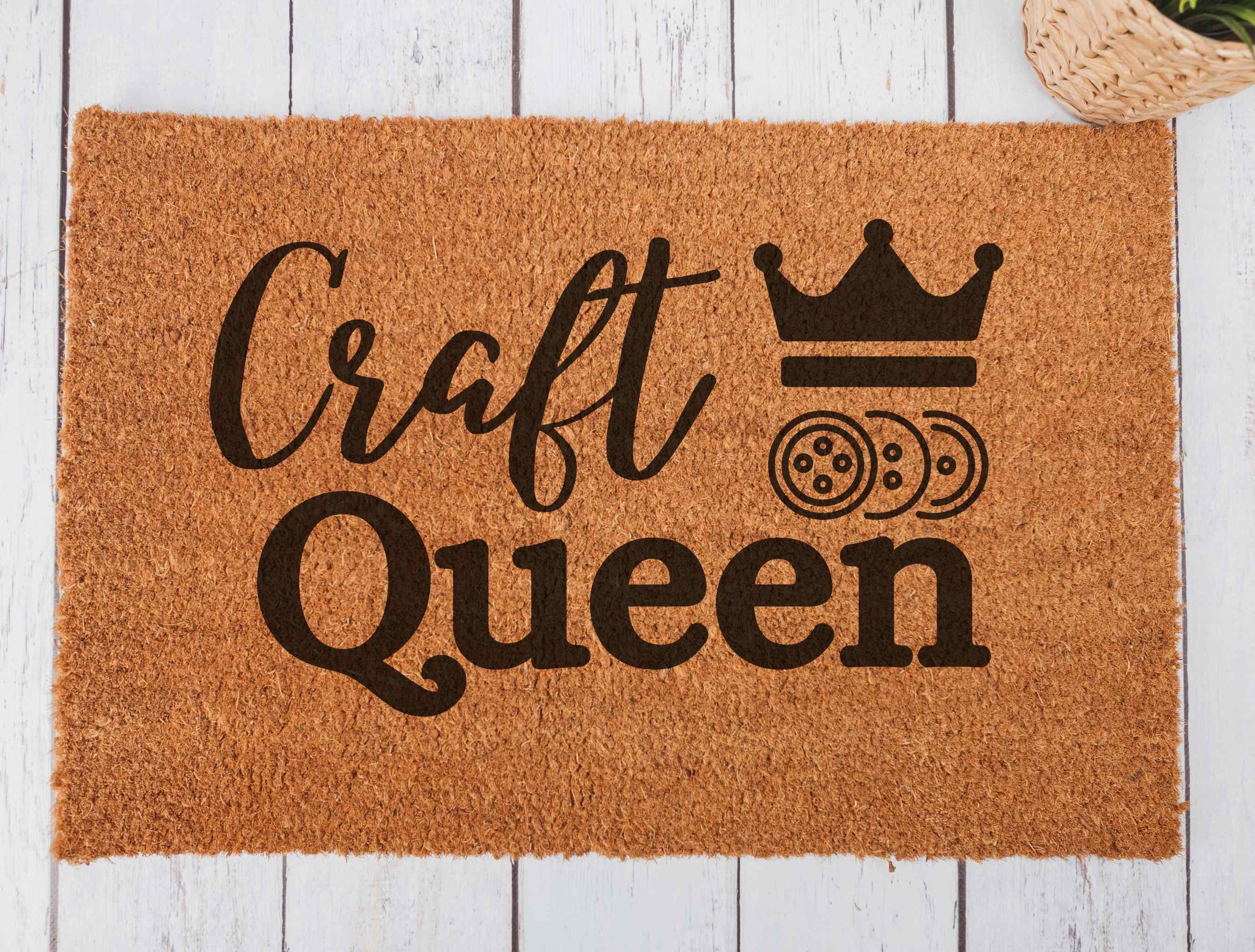 Craft Queen SVG SVG Files for Cricut Craft Room Svg Craft - Etsy