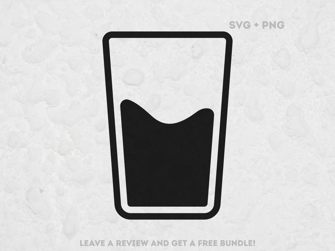Glass Svg, SVG Files for Cricut, Glass Cut File, Drink Glass Clipart ...