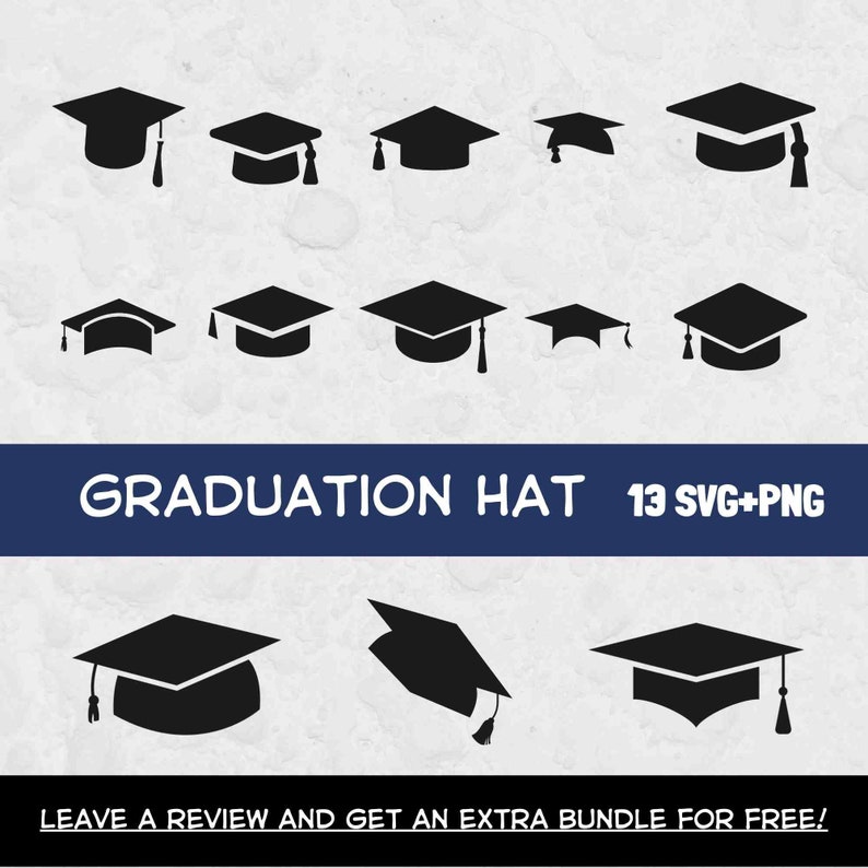 Graduation Hat Svg Bundle Senior Svg College Svg Files for - Etsy México