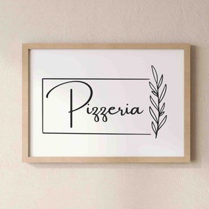 Pizzeria SVG Bundle, SVG Files for Cricut, Pizzeria Sign, Art Deco Svg ...