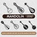 Mandolin Svg SVG Files for Cricut Music Svg Mandolin - Etsy