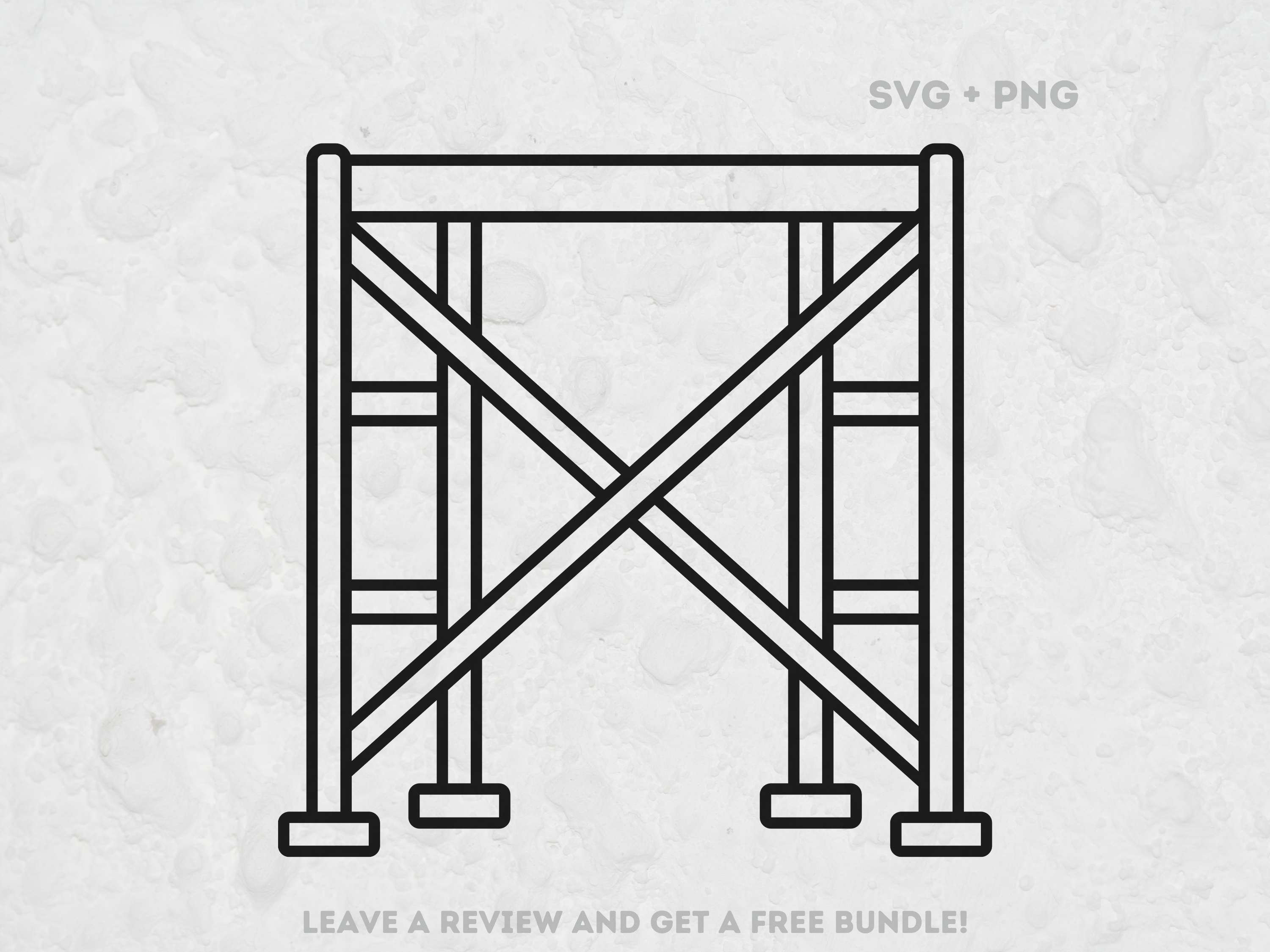 Andamio SVG archivos SVG para Cricut Andamio PNG Imágenes - Etsy España