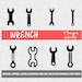 Wrench SVG Bundle, Svg Files for Cricut, Wrench Cut Files, Wrench ...